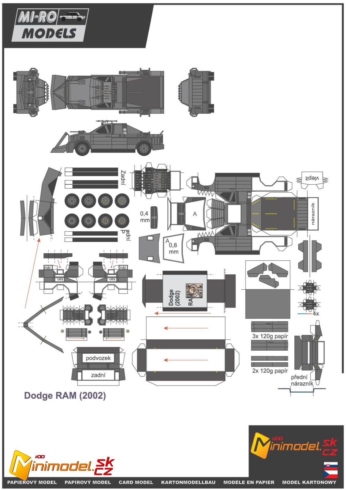 MR DR 07 DODGE RAM - Minimodel Web