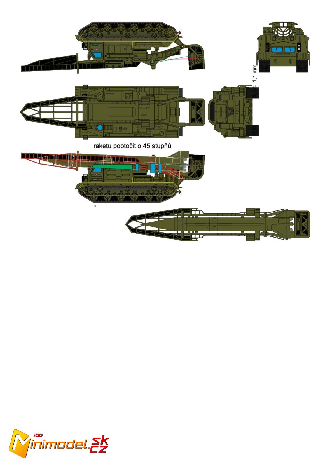 VOJ34 R-170 SCUD-A - Minimodel Web