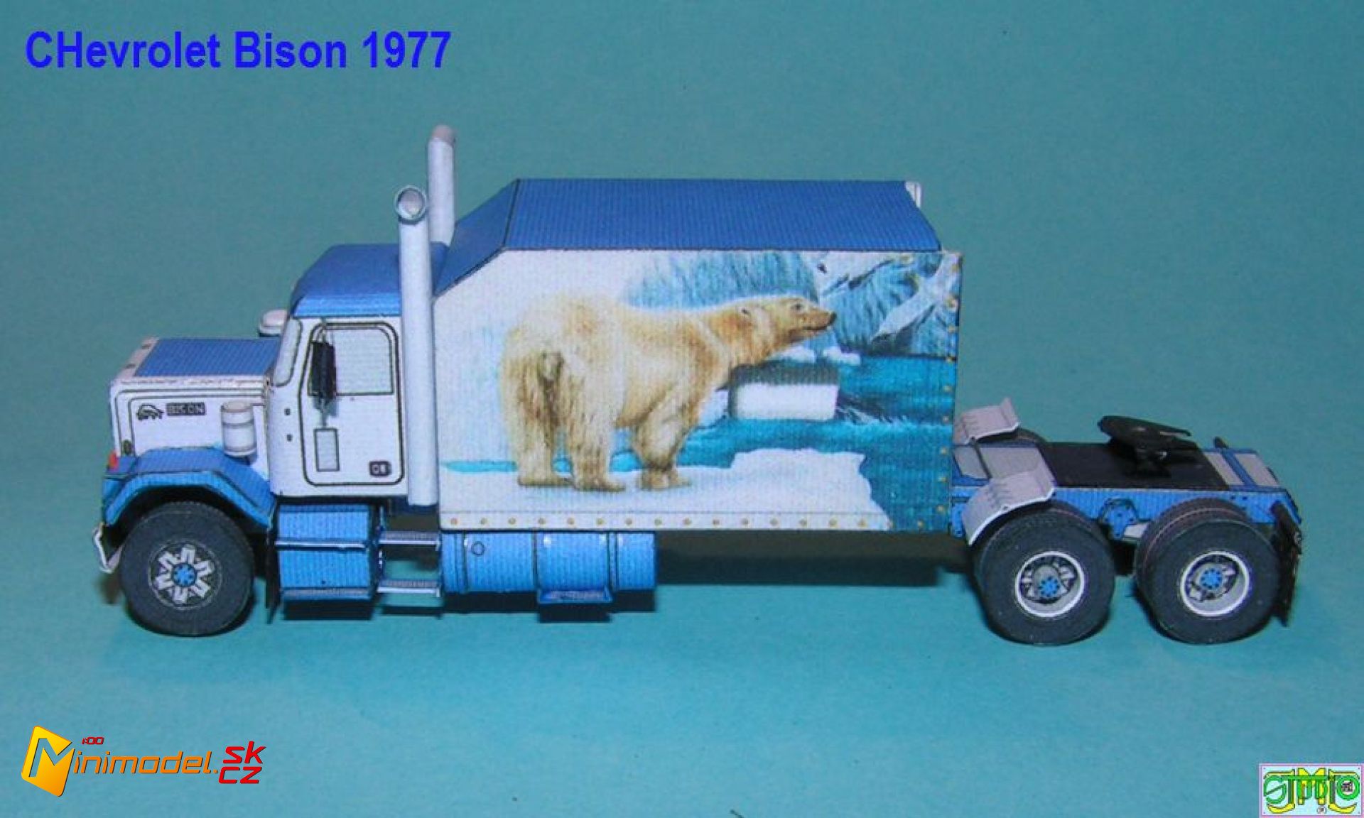 JJM U20 CHEVROLET BISON 1977 - Minimodel Web