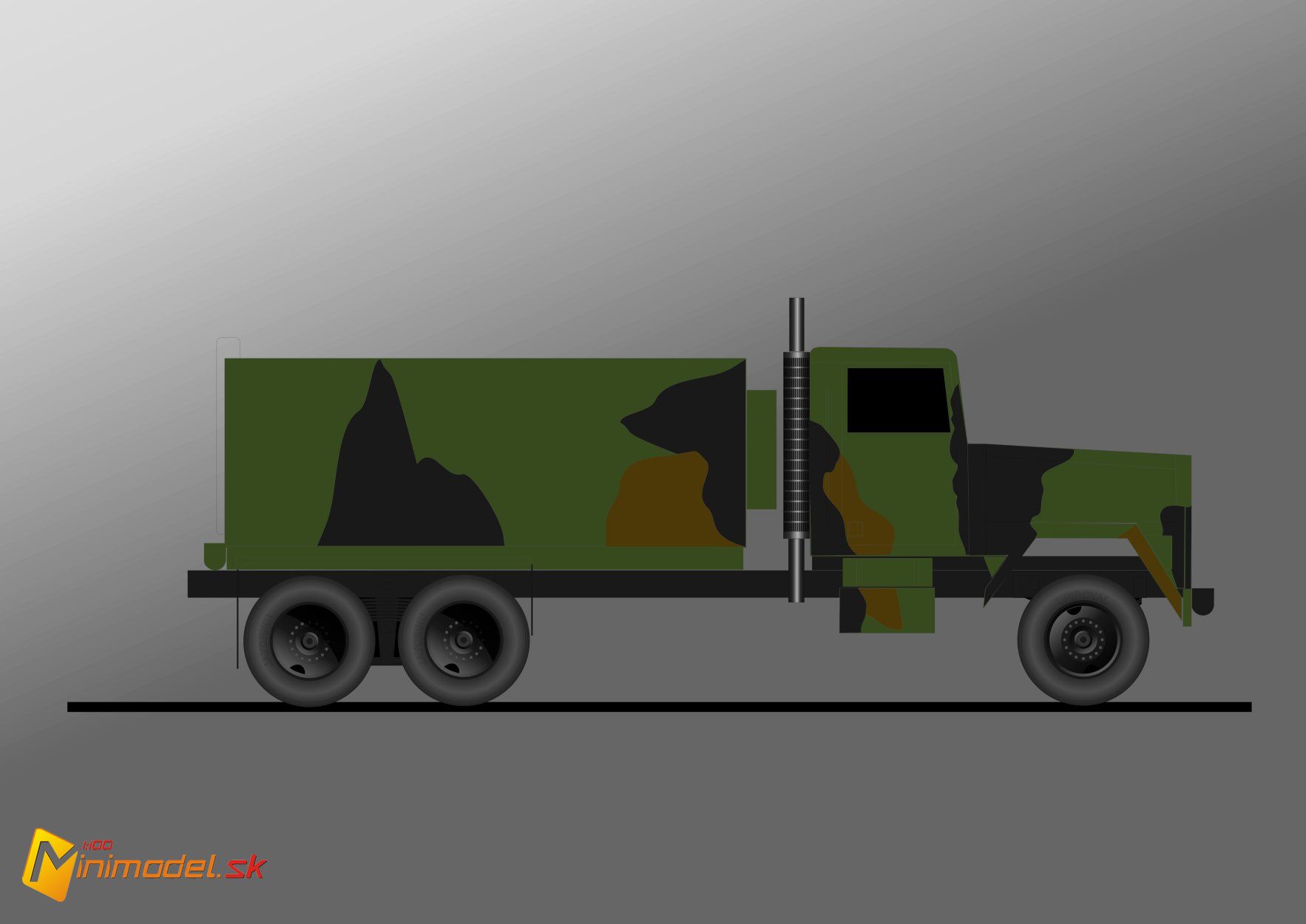 FE2846 AM GENERAL M918 ARMY - Minimodel Web