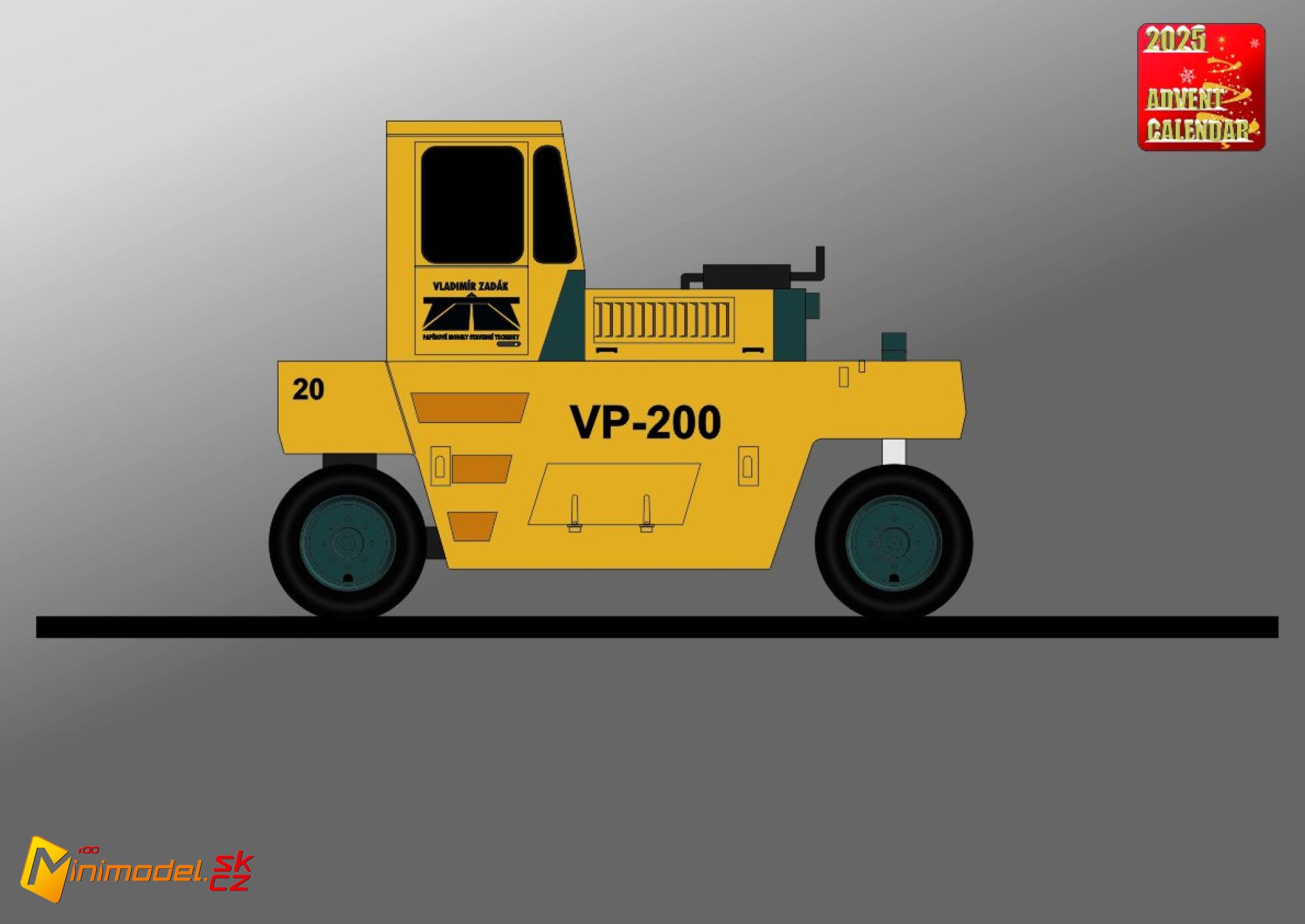 FE4581 STAVOSTROJ VP 200 - Minimodel Web