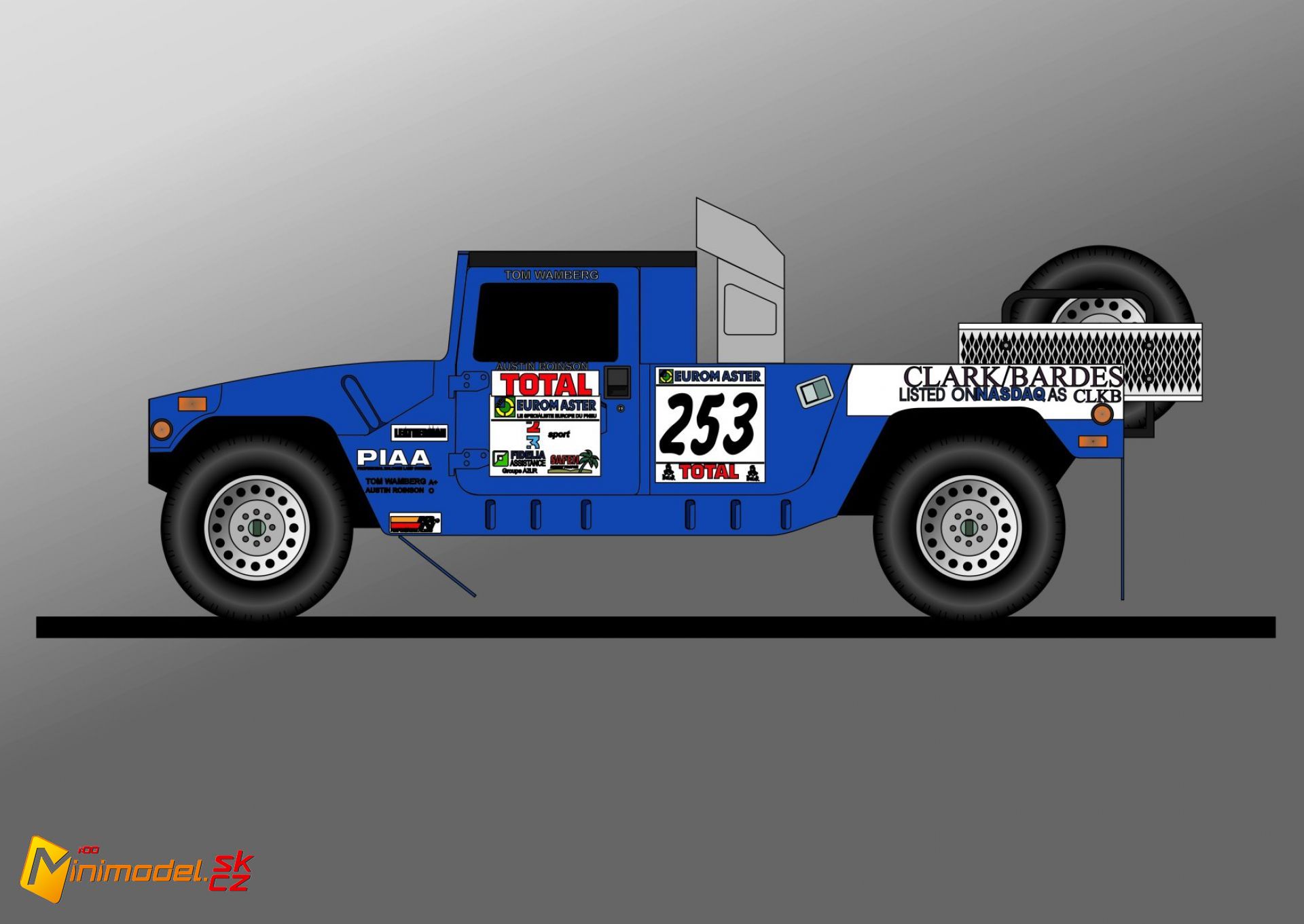 FE4068 HUMMER H1 DAKAR - Minimodel Web