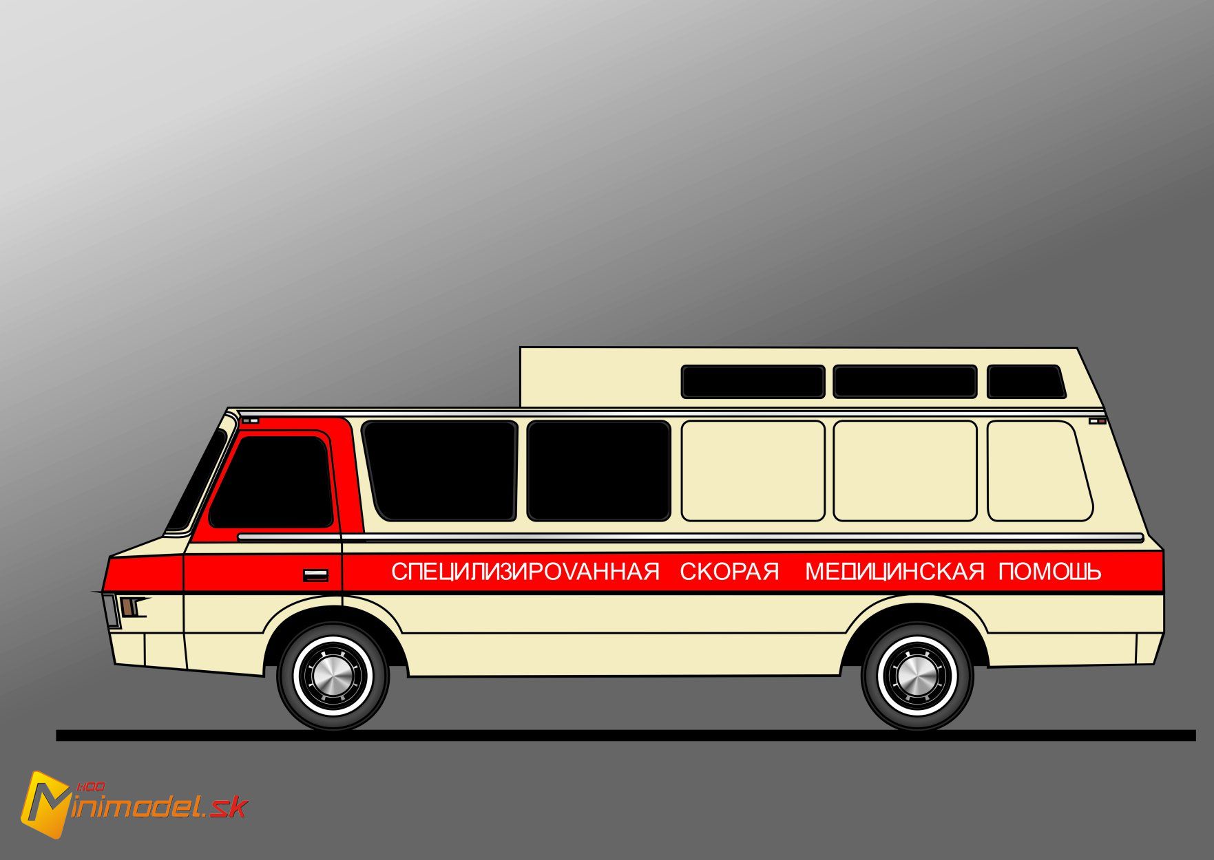 FE3006 ZIL 118K AMBULANCE - Minimodel Web