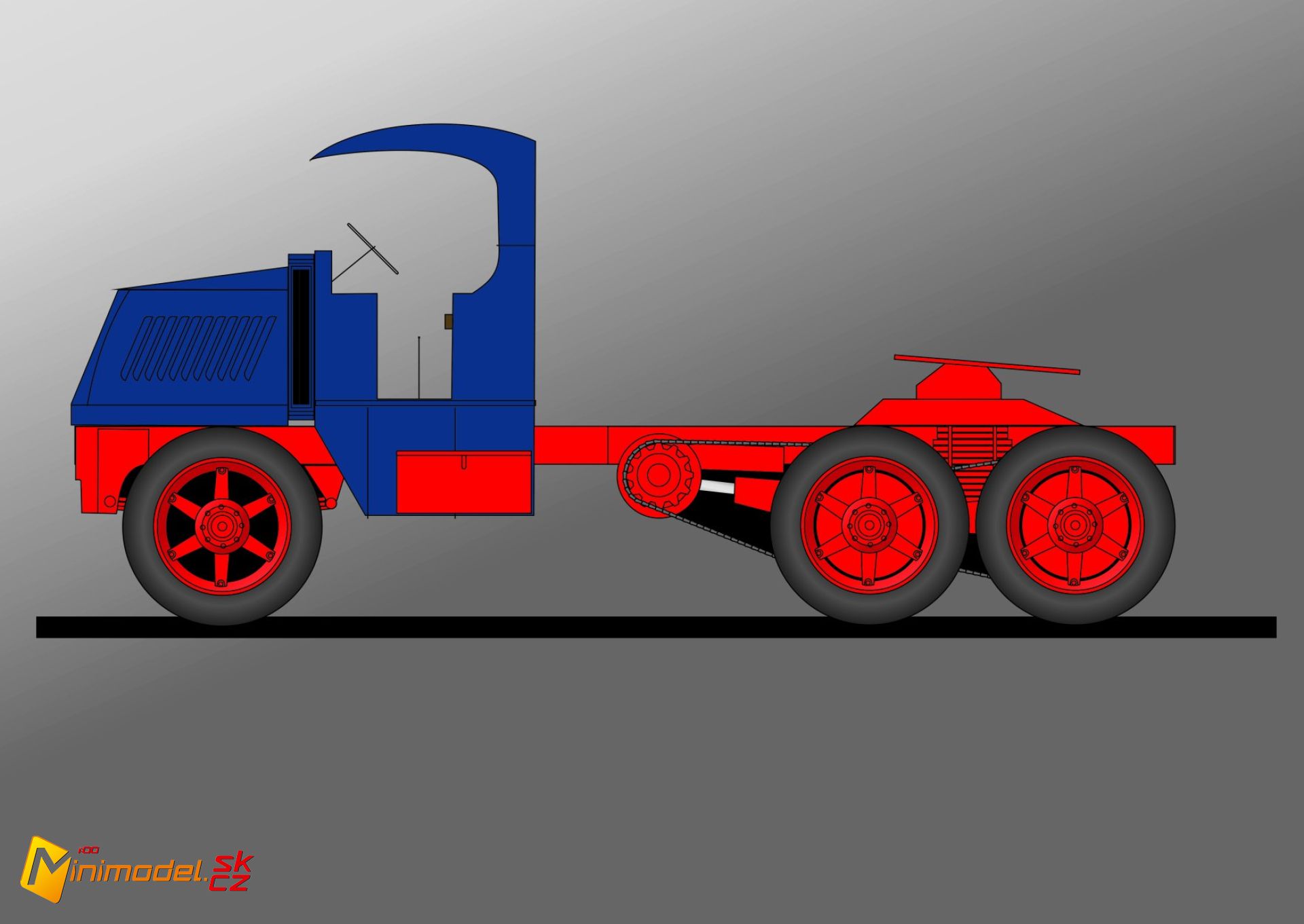 FE1999 MACK BULDOG AC - Minimodel Web