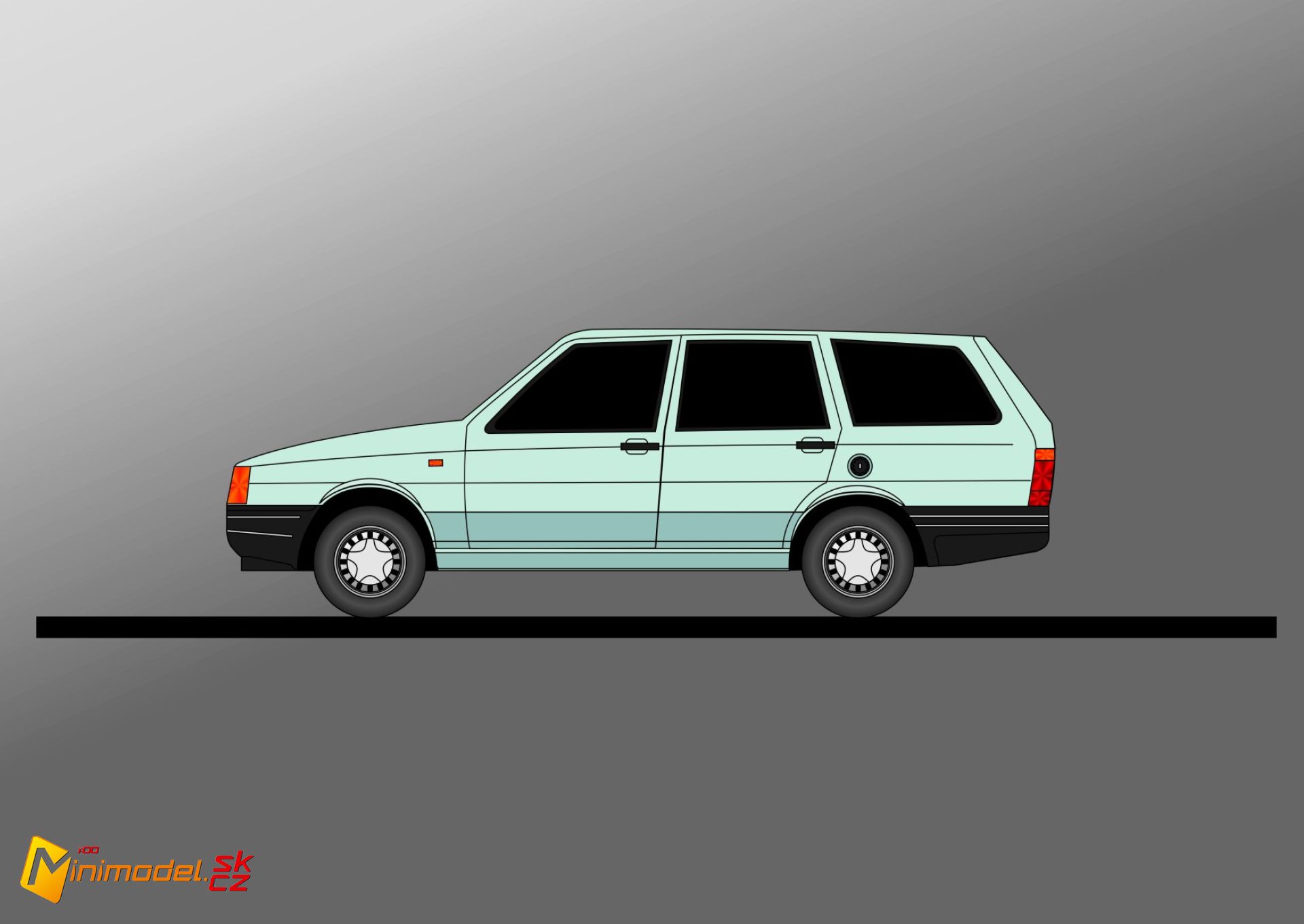 FE3857 FIAT DUNA WEEKEND - Minimodel Web