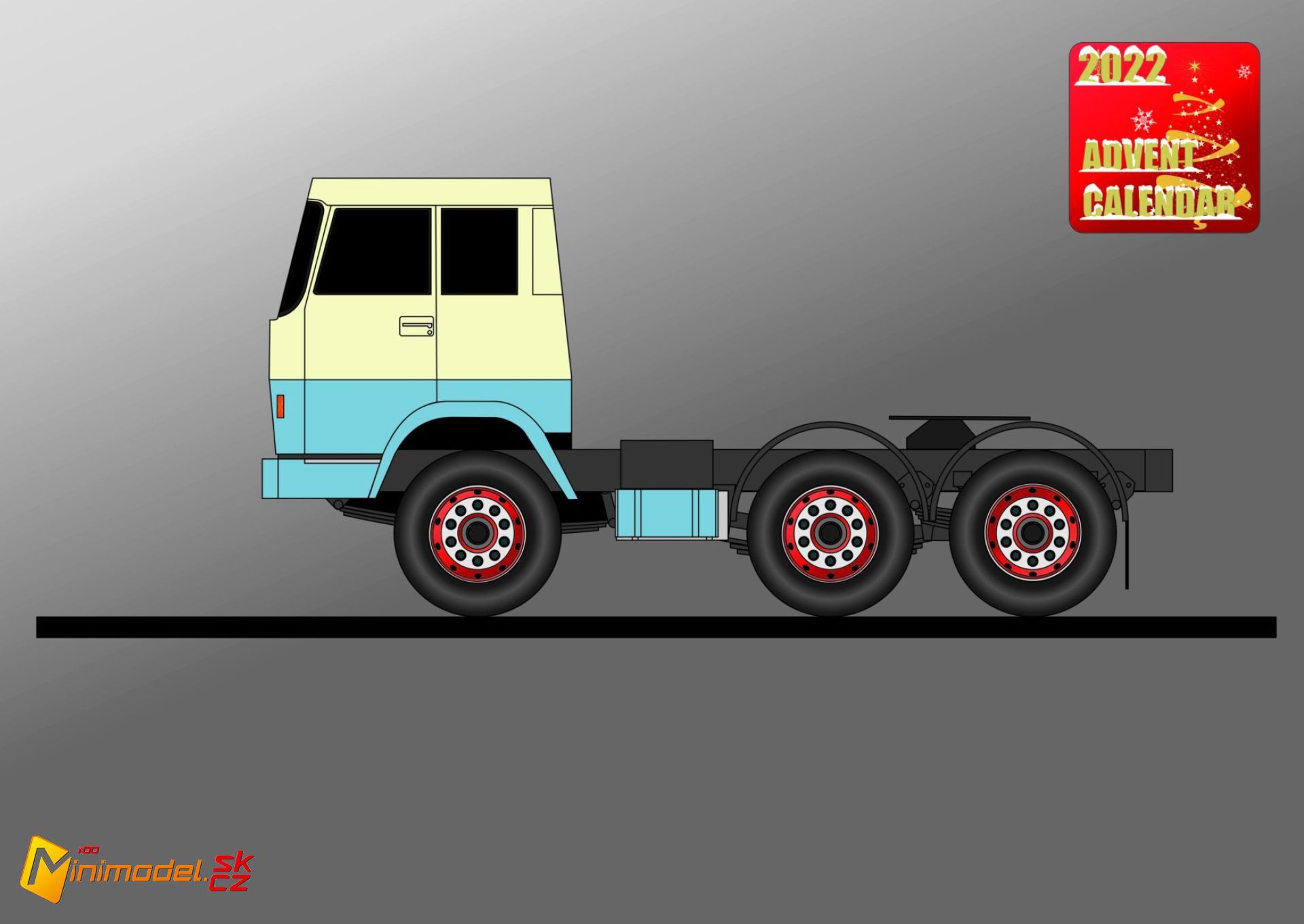 FE4219 HANOMAG HENSCHEL F221 - Minimodel Web